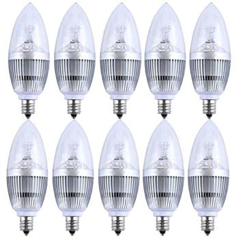 TCP LED Torpedo Watt Equivalent Dimmable Candelabra Bulb Pack Amazon