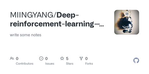 Github Miingyangdeep Reinforcement Learning Shusen Wang Write