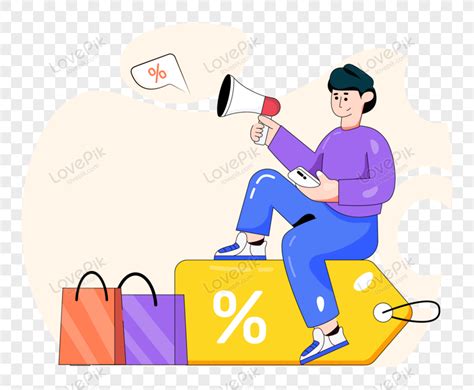 확성기 삽화 Png 일러스트 및 벡터 이미지 무료 다운로드 Lovepik