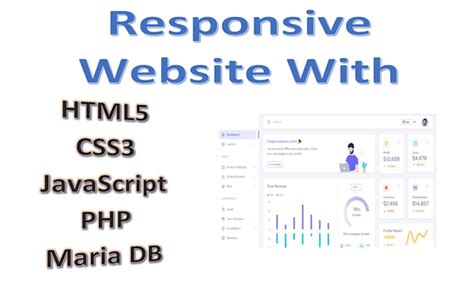 Create Responsive Website In Html Css Javascript Php And Mysql By Rehan Akon Fiverr