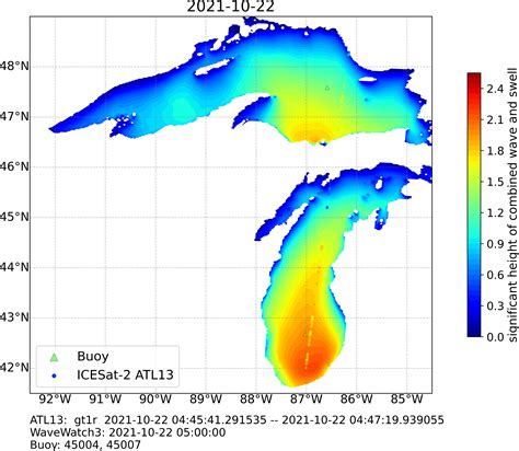 Research Briefs Winter Satellite Data Collection In The Great Lakes