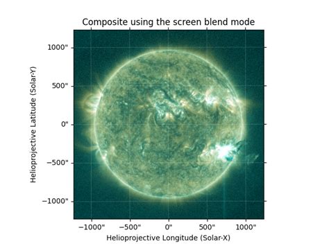 Blending Maps Together — Sunpy 702 Documentation