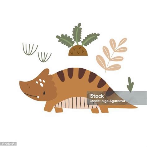 아이 방 베이비 샤워 인사말 카드 아기 및 어린이 티셔츠와 옷을 위한 작은 공룡 벡터 프린트가 있는 귀여운 포스터 0명에 대한 스톡 벡터 아트 및 기타 이미지 Istock