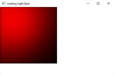 JavaFX Classe Light Spot StackLima
