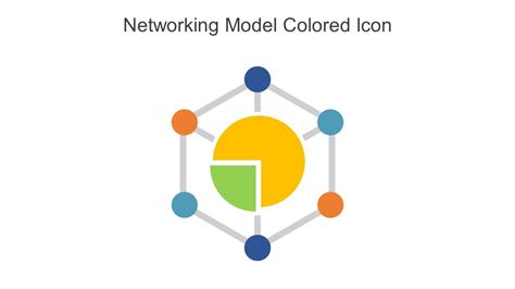networking model colored icon in powerpoint pptx png and editable eps
