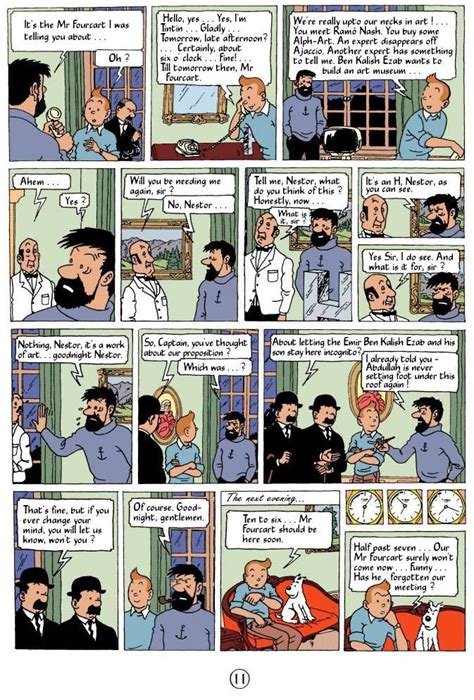 Page 11 | Tintin, Art, Alpha art