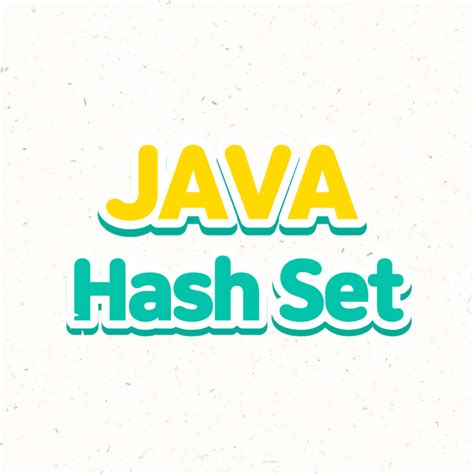 Java Hashset 이란