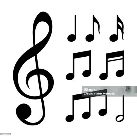 Music Notes Song Melody And Tune Vector Stock Illustration Download