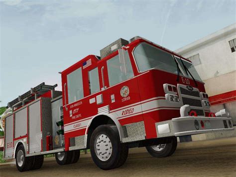 Pierce Saber Lafd Engine 10 For Gta San Andreas