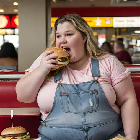 Cute Fat Obese Chubby Caucasian Woman Wearing Ripp By Nashicha On