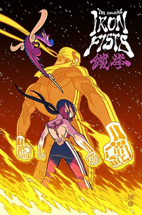 Iron Fist Anime Fist Comic Iron Fist Cartoon Fan Art