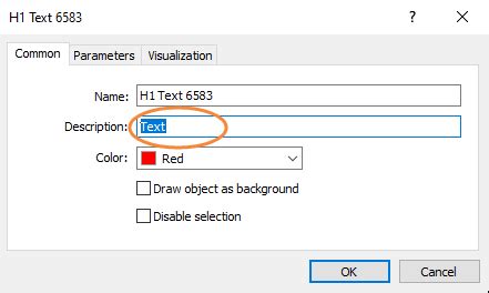 How To Add Text On MT Chart