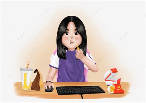 Illustration Of A Gamer Girl Gamer Gamer Girl Gamers Streams Png