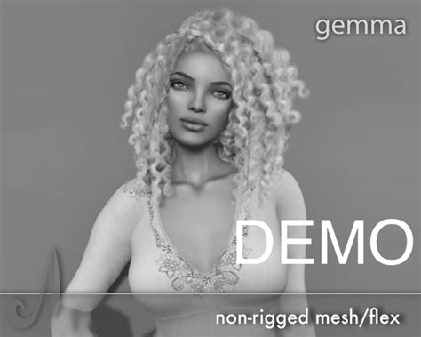 Second Life Marketplace Ad Demo Gemma