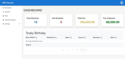Student Management Application By Srk It Solutions