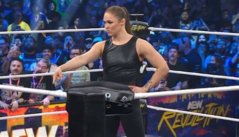 Backstage Update On Ronda Rouseys Aew Status And Wwes Reaction To Her