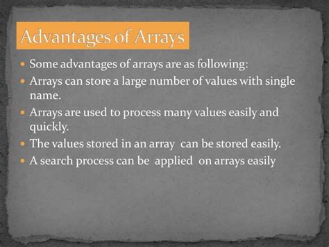Array Ppt
