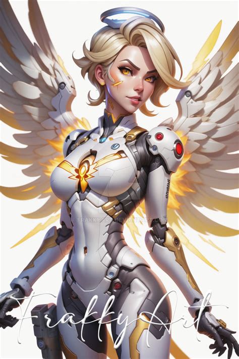 Overwatch Mercy 001 Tn By Frakkyart On Deviantart