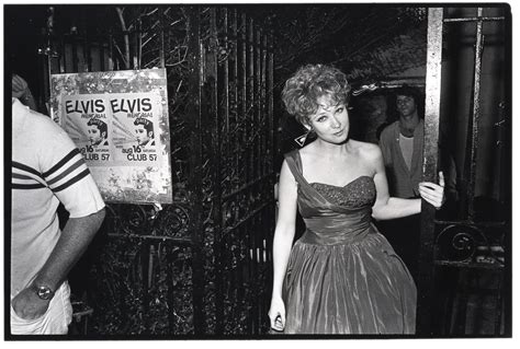 Ann Magnuson Outside Club 57 1980 Harvey Wang
