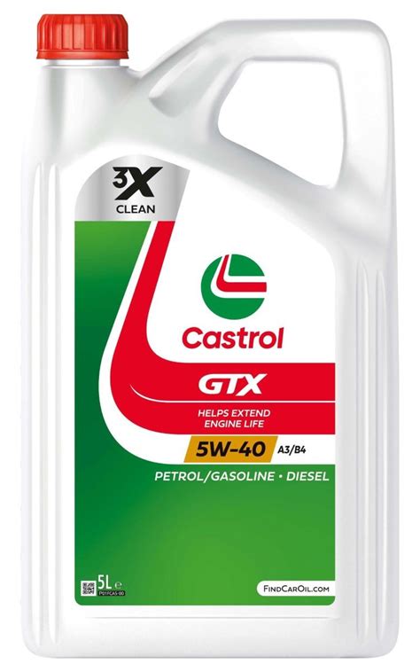 Motoröl CASTROL GTX A3/B4 5W40 5l, 15F687 | AUTODOC Preis und Erfahrung