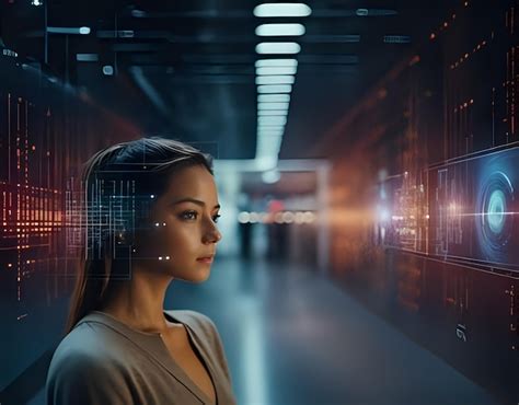 Premium Ai Image Data Analysis Scientist Office For Cyber Security