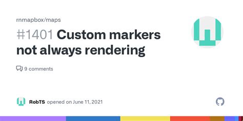 Custom Markers Not Always Rendering Issue Rnmapbox Maps GitHub