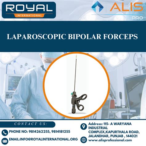 Laparoscopic Bipolar Forceps At Best Price In Jalandhar Punjab Royal