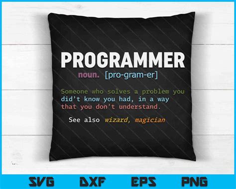 Programming Funny Computer Geek T Definition Programmer Svg Files