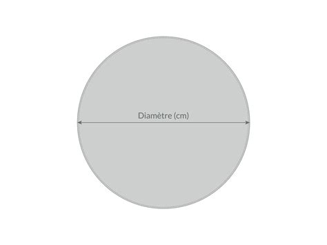 Sous Main En Cuir Sur Mesure Forme Ronde Collection Classique