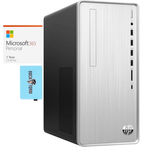 HP Pavilion TP01 Home Business Desktop AMD Ryzen 5 5600G 6 Core AMD Radeon 16GB RAM Win 11
