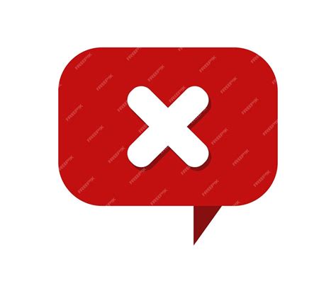 Premium Vector Error Speech
