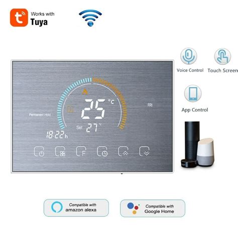 Wi Fi Smart Programmable Thermostat Voice App Cont Vicedeal