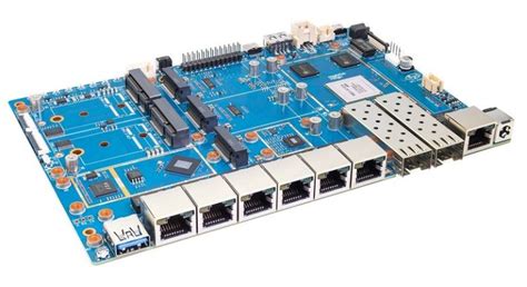 Banana Pi Bpi R4 Pro Is A Versatile Router Board With Wifi 7 10 Gb And 2 5 Gb Lan And Multiple
