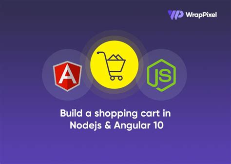 build a shopping cart in nodejs and angular10