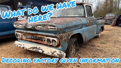 1979 Chevy Truck Vin Decoder
