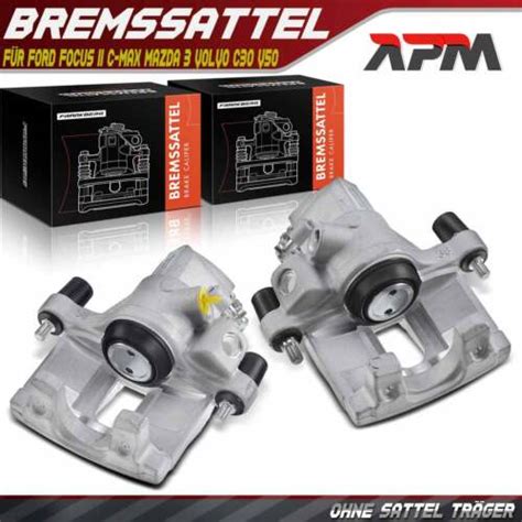 2x Bremssättel Hinten Lr 38mm Für Ford Focus Ii C Max Mazda 3 Volvo