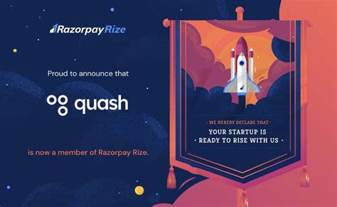 quash on linkedin quash razorpayrize startupgrowth innovation