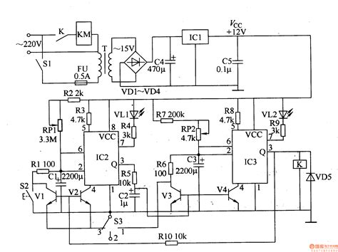 Timing Controller The 6th Automatic Control Control Circuit Circuit Diagram
