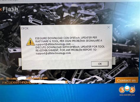 How To Solve Foxflash Execute Download With Dfbtech” Error Obdii365