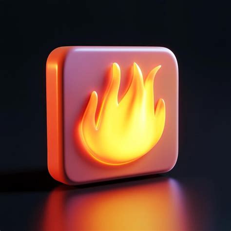 3d Firewall Icon Network Security Barrier Illustration Logo Premium