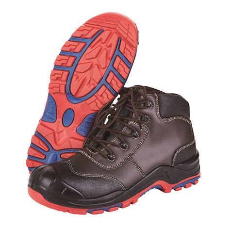 Buy Wholesale China Uf 102 Grain Leather Work Safety Shoes Safety