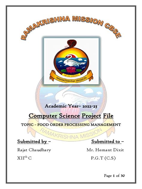 investigatory project by rajat chaudhary pdf software testing