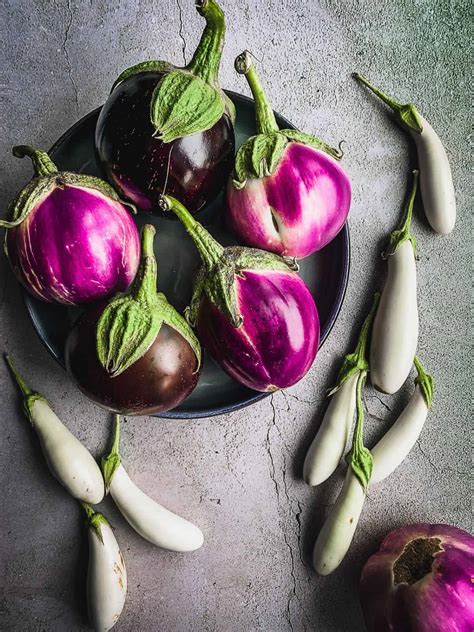 Brinjal Types With Pictures