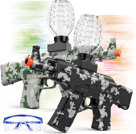 Akm 47 Electric Gel Ball Blaster Gun 2 Pack Automatic