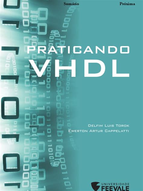 Praticando Vhdl Pdf Vhdl Testes De Software
