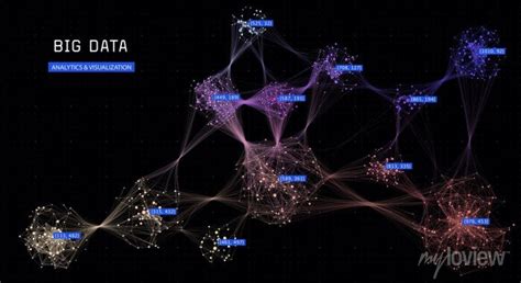 Abstract Big Data Visualization Concept Cluster Analysis Social