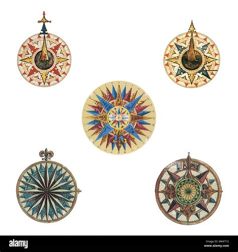 Compass Compasses Map Maps Cut Out Stock Images And Pictures Alamy