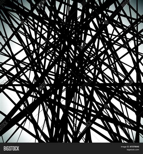 Random Lines Abstract Vector And Photo Free Trial Bigstock