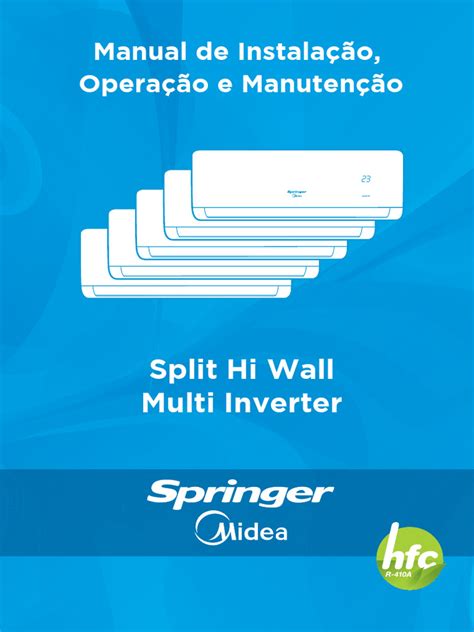 Manual De Instalacao Novo Multi Split Hw Ag Midea Download Grátis Pdf