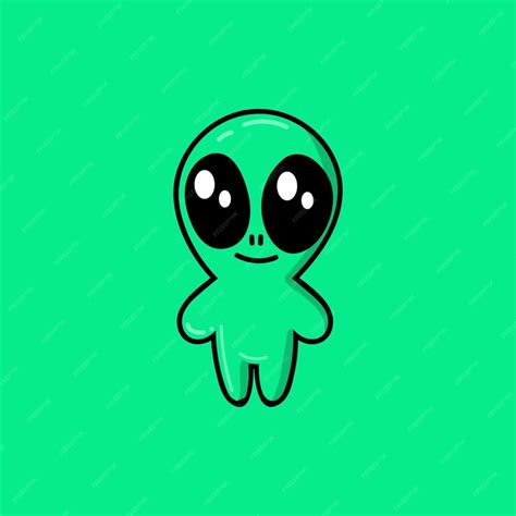 Premium Vector Funny And Cute Alien Character For Tshirt Images